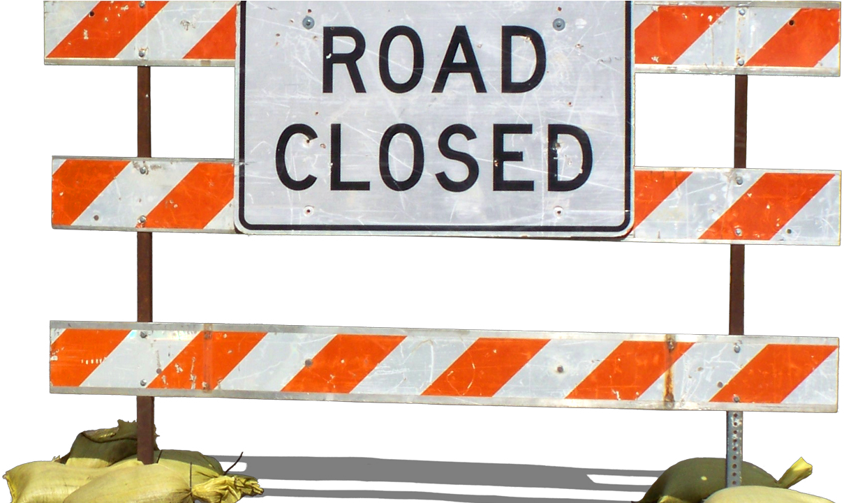 Download Road Closed Png Banner Transparent - Dicke Safety Reflective ...