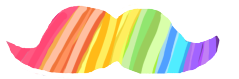 Download HD Rainbow Clipart Mustache - Wallpaper Transparent PNG Image ...