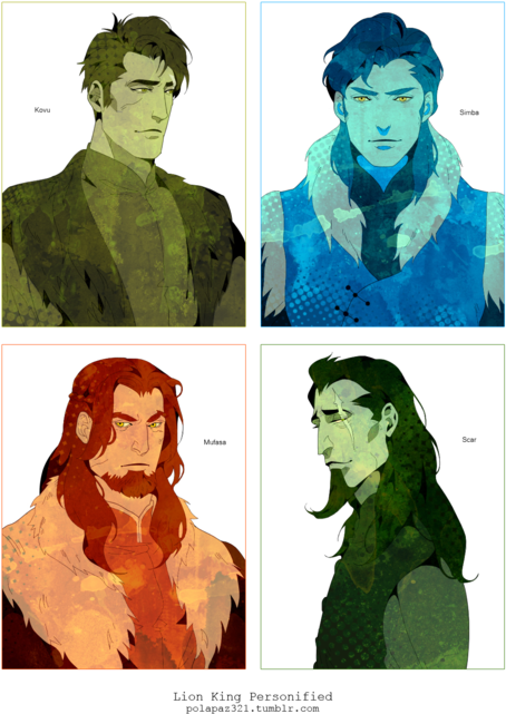 Download HD Disney, Human, And Scar Image - Lion King Human Fanart ...