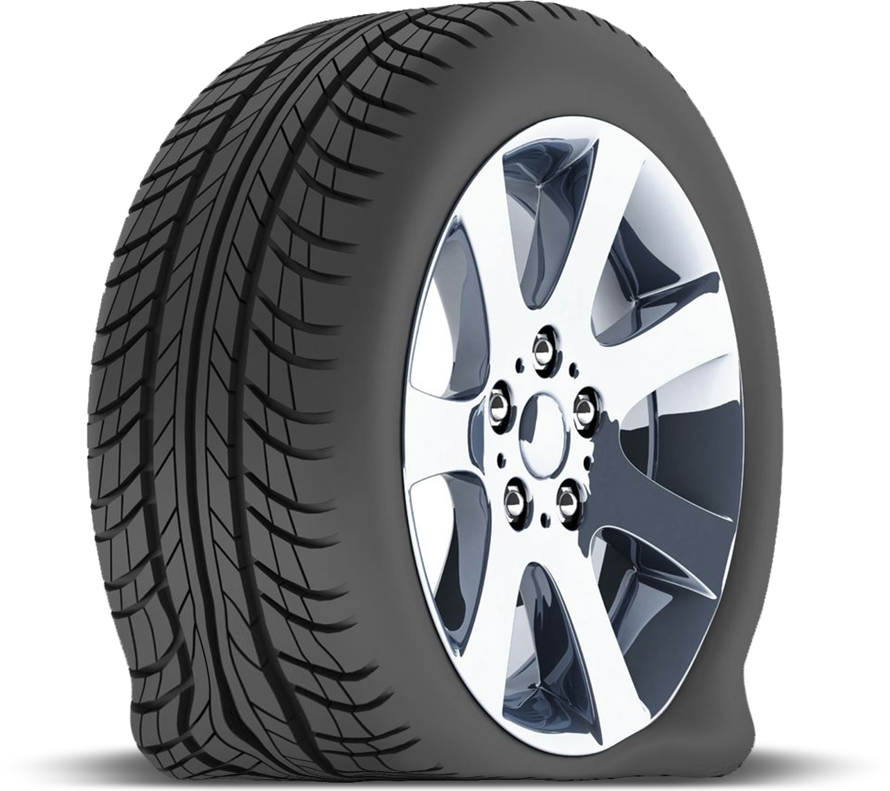 Download Vector Effect Tyre - Flat Tire Png - HD Transparent PNG ...