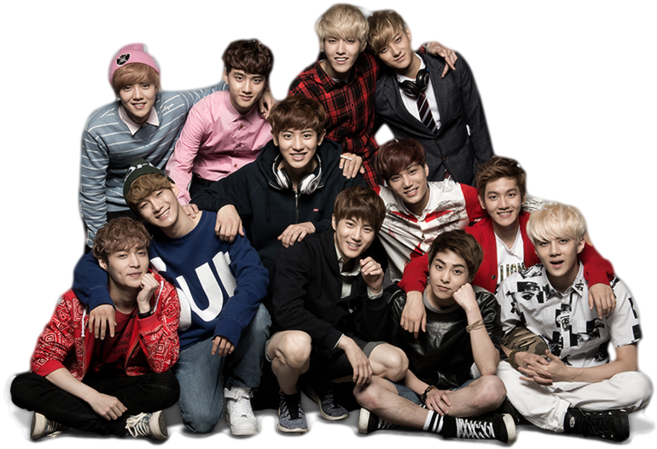 Download [render/png] Exo Skt 1p Png By Tauotauomaker - Exo Ot12 - HD ...