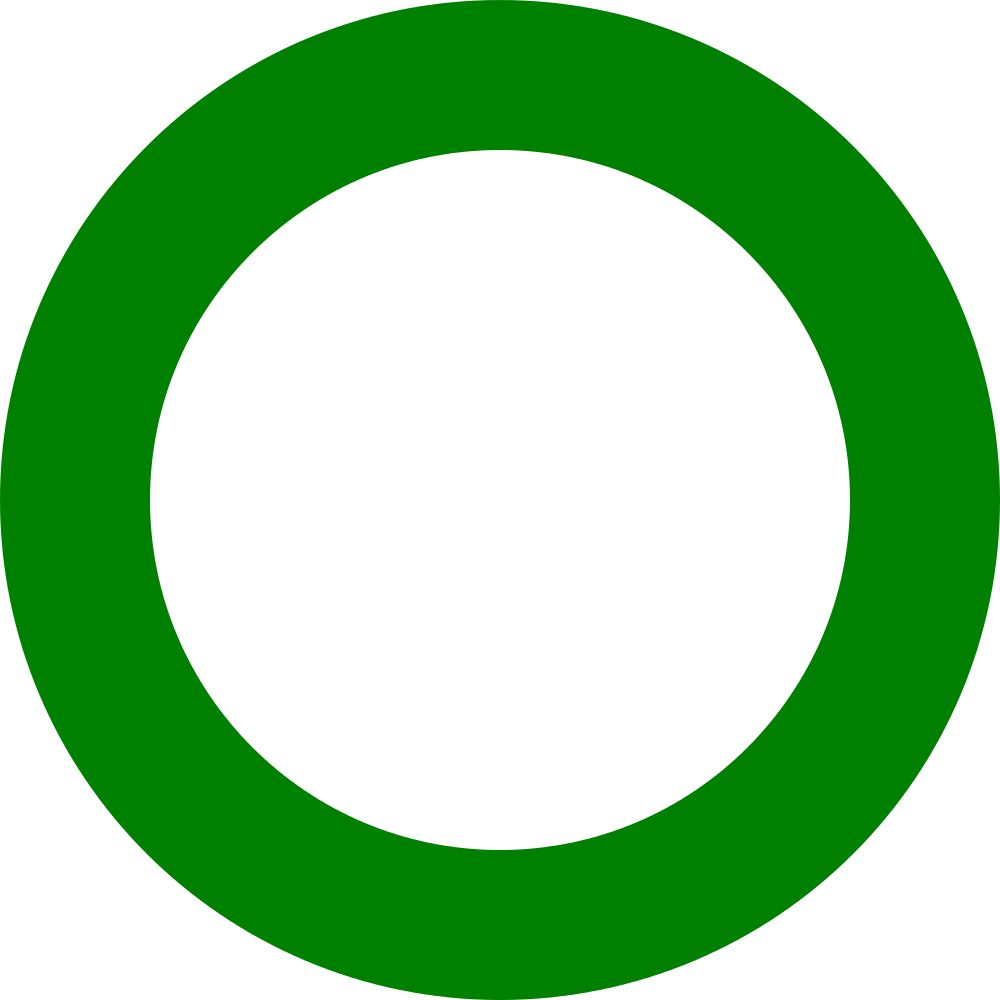 Download Map Circle Green - Green Circle Road Sign - HD Transparent PNG ...