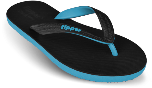 Download HD Fipper Black Series Black / Blue Sky - Selipar Fipper ...