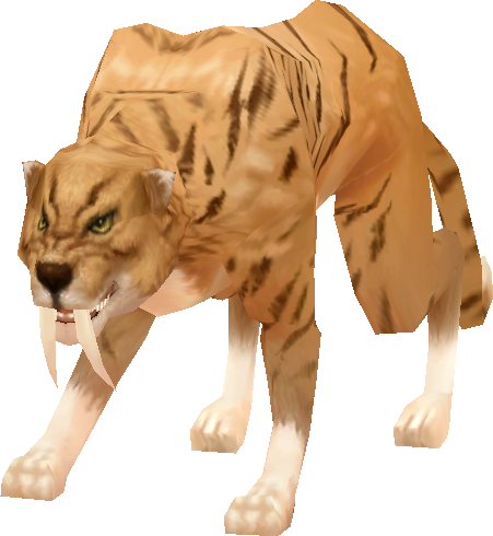 Download HD Striped Gold Tiger - Paw Transparent PNG Image - NicePNG.com