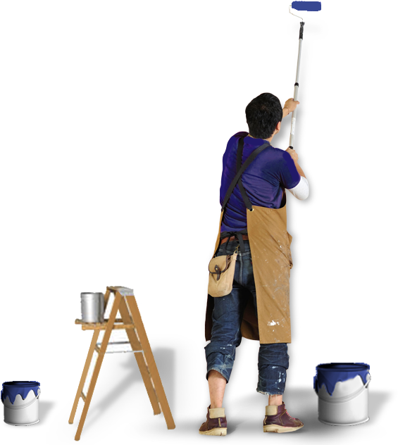 Download HD Wall Painting Png Image Transparent - Wall Painter Png ...