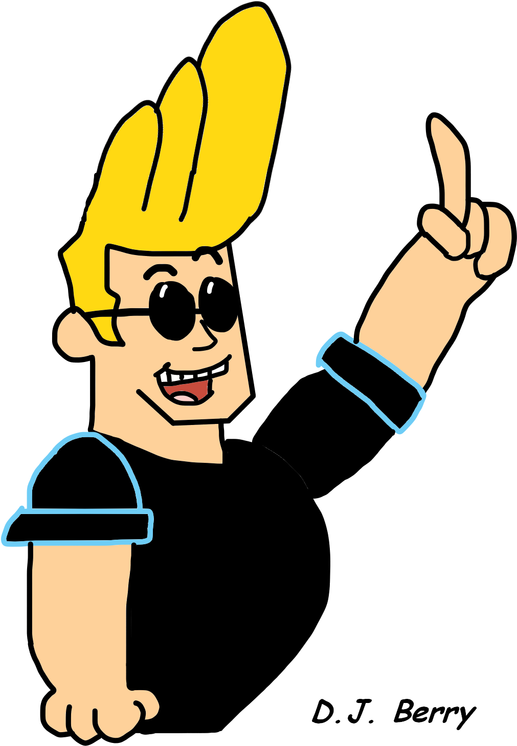 Download HD Johnny Bravo Transparent PNG Image - NicePNG.com