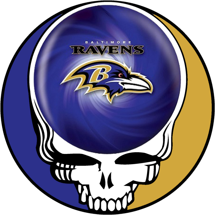 Download Baltimore Ravens Skull Logo Iron On Transfers - Baltimore ...