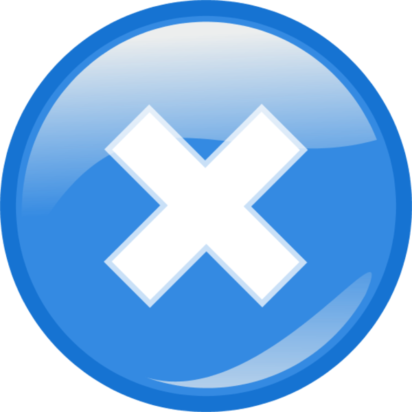 Download Blue Close Button Png - Close Button Blue Png - HD Transparent ...