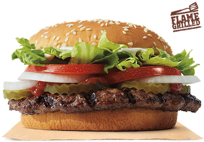 Download Whopper Image - Burger King Whopper - HD Transparent PNG ...