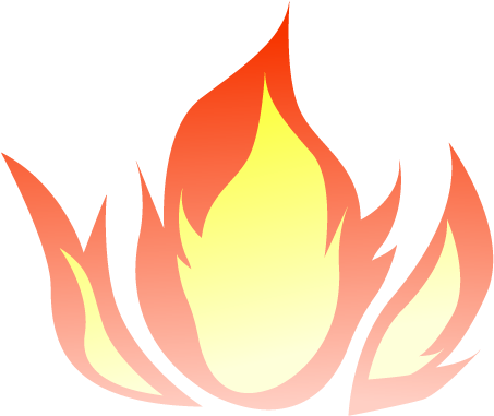 Download Vector Flame Trail - Fire Clip Art Clear Background - HD ...