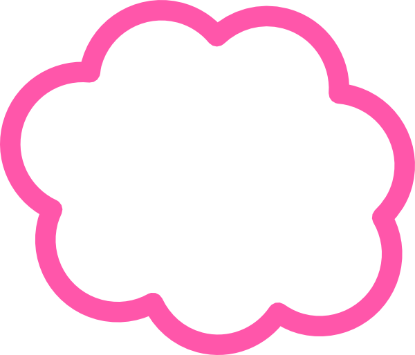Download HD Pink Cloud Clip Art - Clip Art Transparent PNG Image ...