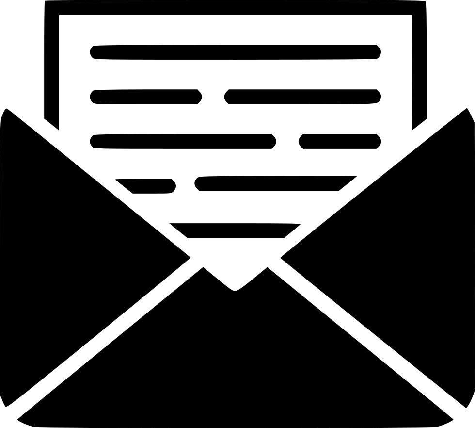 Download HD Open Envelope - - Email Transparent PNG Image - NicePNG.com