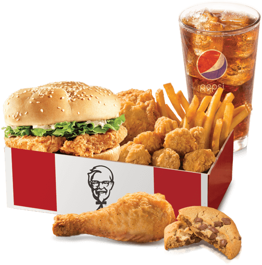 Download HD All Stars Box Meal Kfc Transparent PNG Image - NicePNG.com