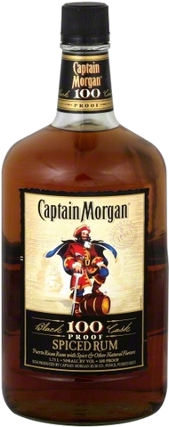 Download HD Captain Morgan Spiced Rum 100 Proof - Captain Morgan 100 ...