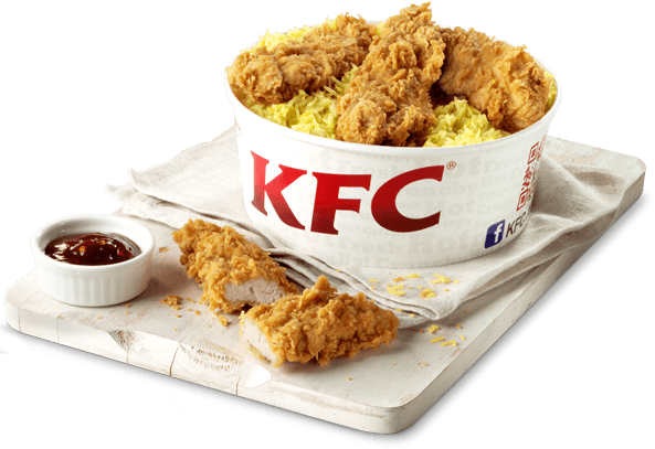Download HD Rice Meal Kfc Transparent PNG Image - NicePNG.com