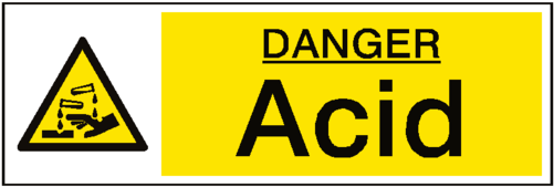 Download Danger Acid Sign - Sign - HD Transparent PNG - NicePNG.com