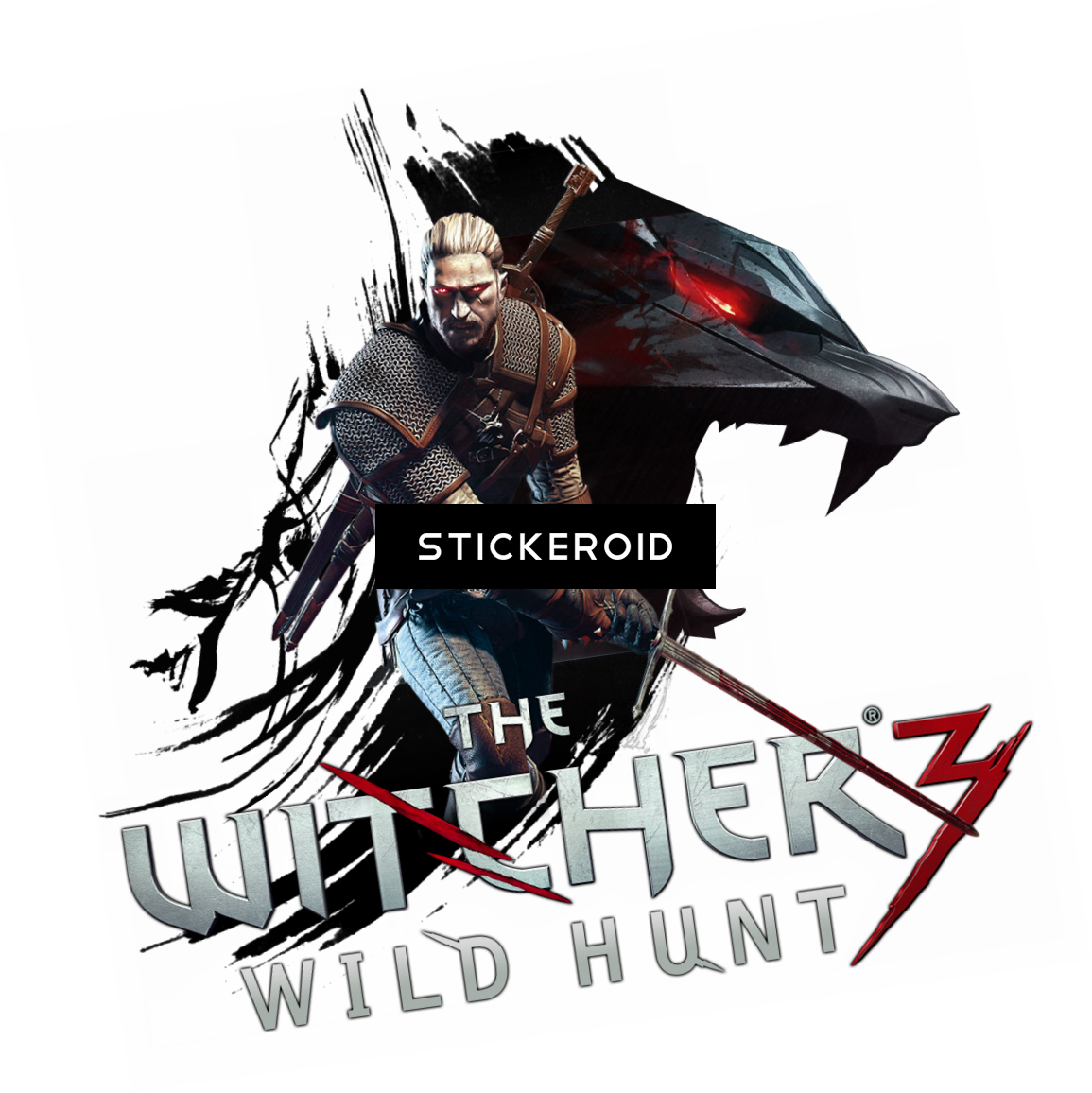 Download HD The Witcher Gaming - Witcher 3 Logo Png Transparent PNG ...