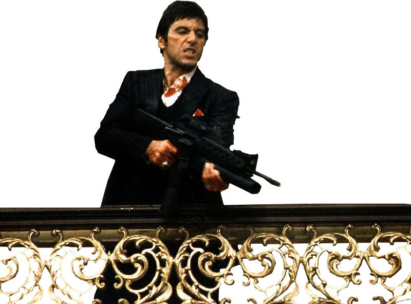 Download Share This Image - Scarface Movie - HD Transparent PNG ...