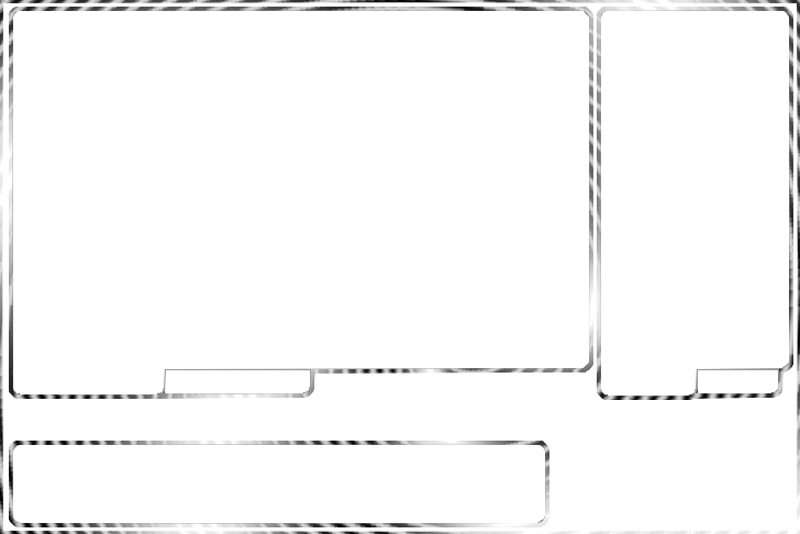 Download Xat Chat Box Template - Black-and-white - HD Transparent PNG ...