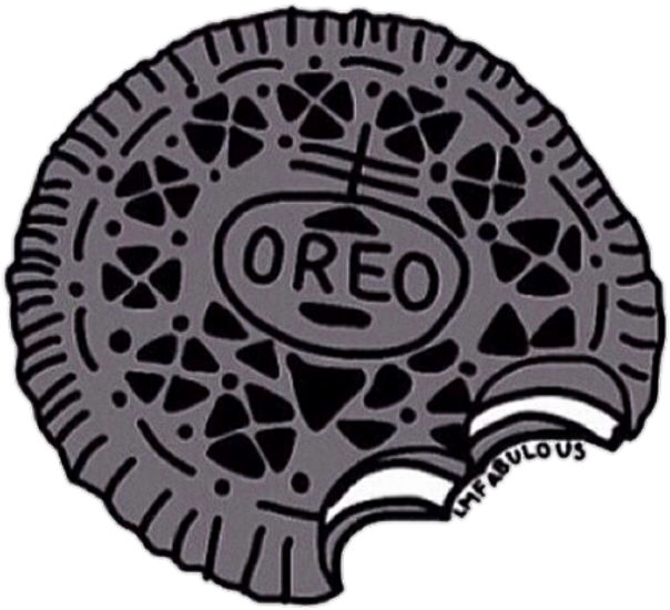 Download HD Oreo Cookie Chocolat Sweet Cute Tumblr Girls Kawaii - Oreo ...