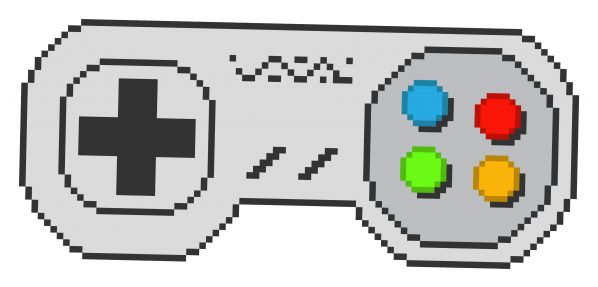 Download Pixel Art Gamepad Stickers - Vector Pixel Art Game - HD ...