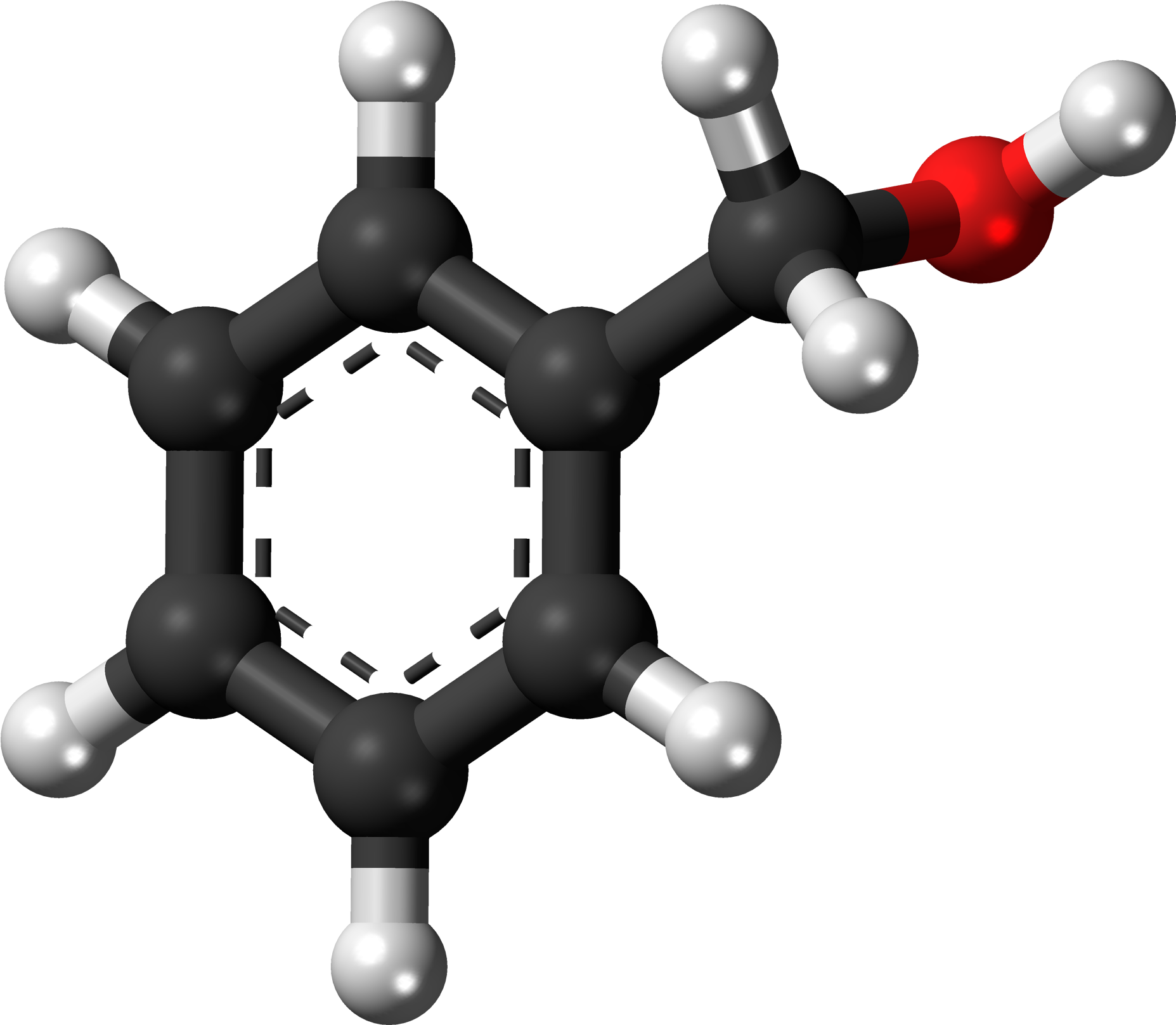 Download HD Benzyl Alcohol 3d Balls - Amine Compounds (chemical ...