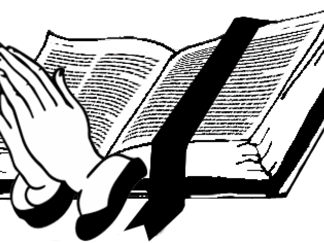 Download Transparent Bible Cliparts - Prayer Hands Clipart Png - HD ...