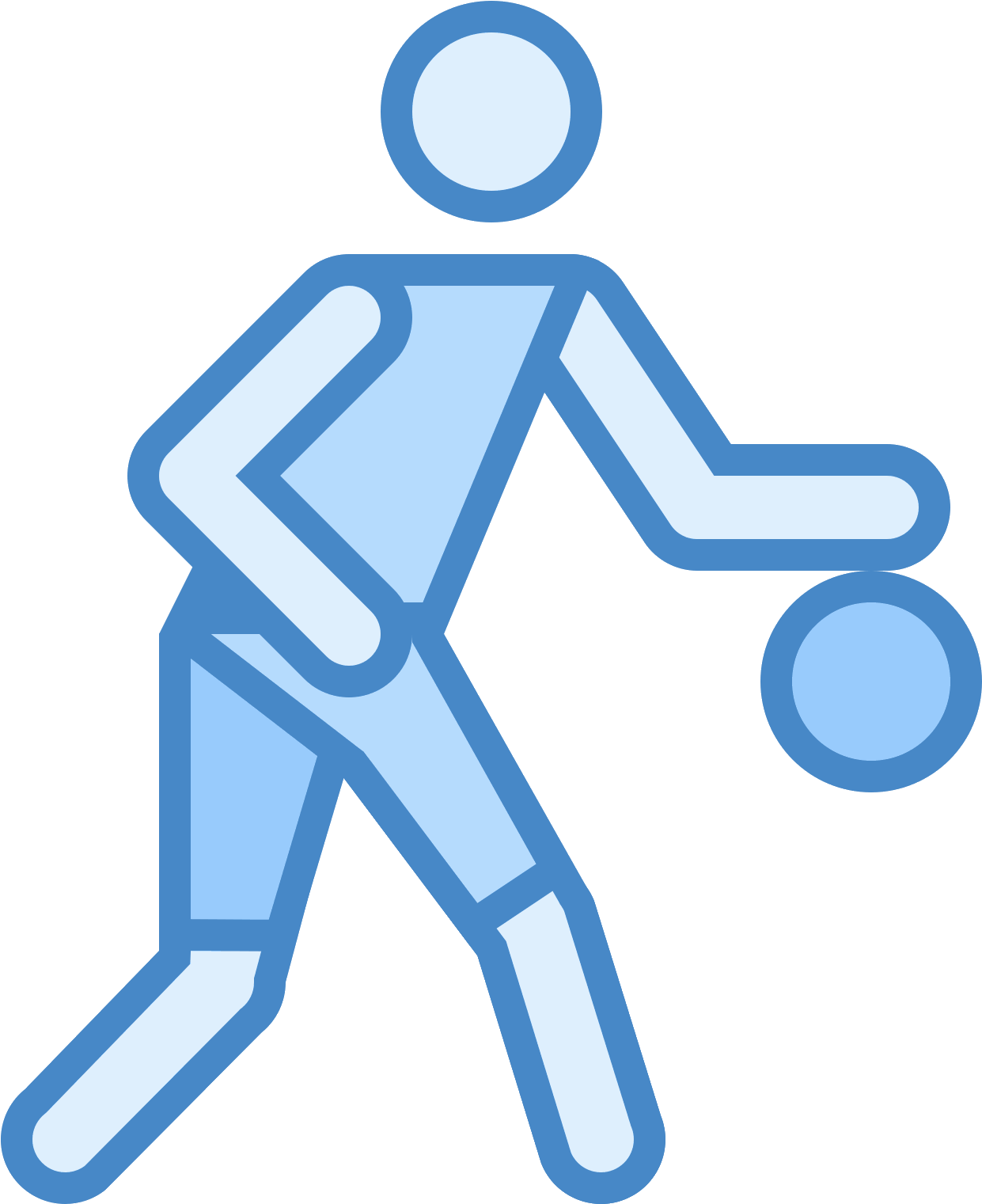 Download Basketball Player Icon - Basketball - HD Transparent PNG ...
