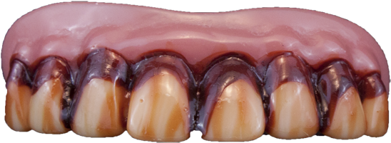 Download HD Dentures / Fangs Billy Bob - Teeth Zombie Transparent PNG Image - NicePNG.com