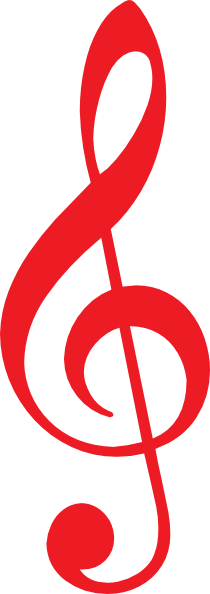 Download HD Red Clipart Music Note - Red Music Note Transparent ...