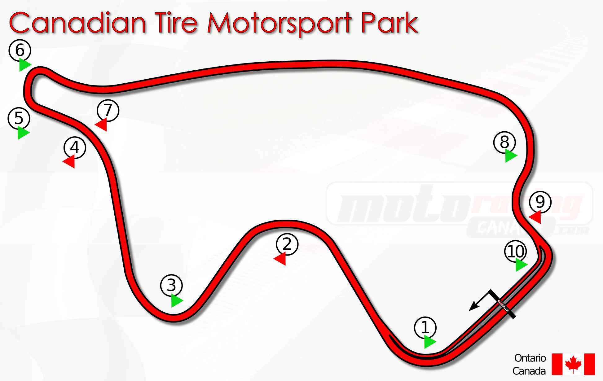 Download Canadian Tire Motorsport Park Circuit Layout, Weather ...