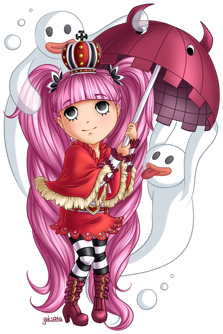Download HD One Piece Perona Art Transparent PNG Image - NicePNG.com
