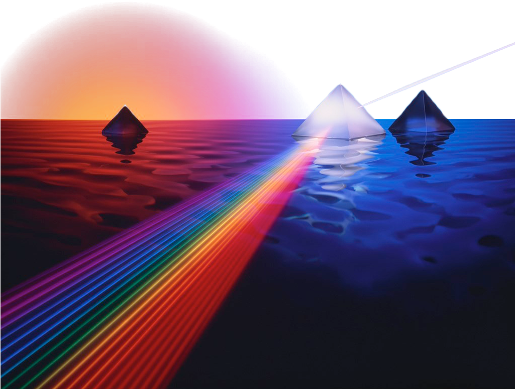 Download Png Royalty Free Library Light Prism Refraction Ray - Prism ...