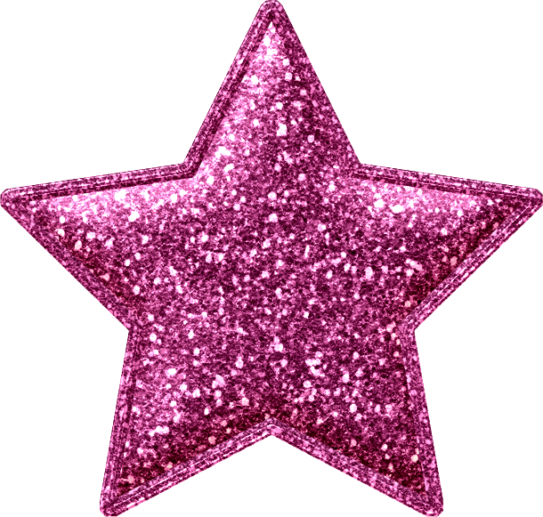 Download HD Nitwit Collection - Pink Glitter Star Png Transparent PNG ...