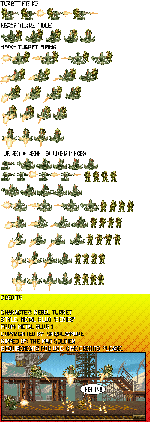 Metal Slug Helicopter Sprite Png Image Library Stock PNG image free ...