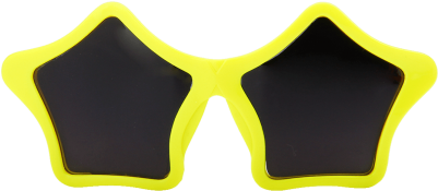 Download HD Star Sunglasses For Star Kids - Star Shaped Sunglasses Png ...