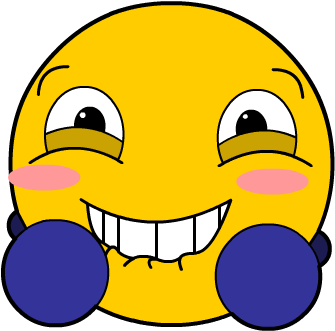 Very Excited Smiley Face