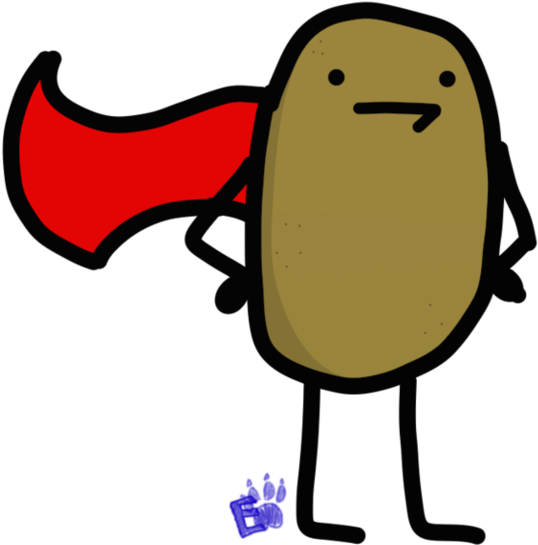 Download Super Potato Drawings - HD Transparent PNG - NicePNG.com