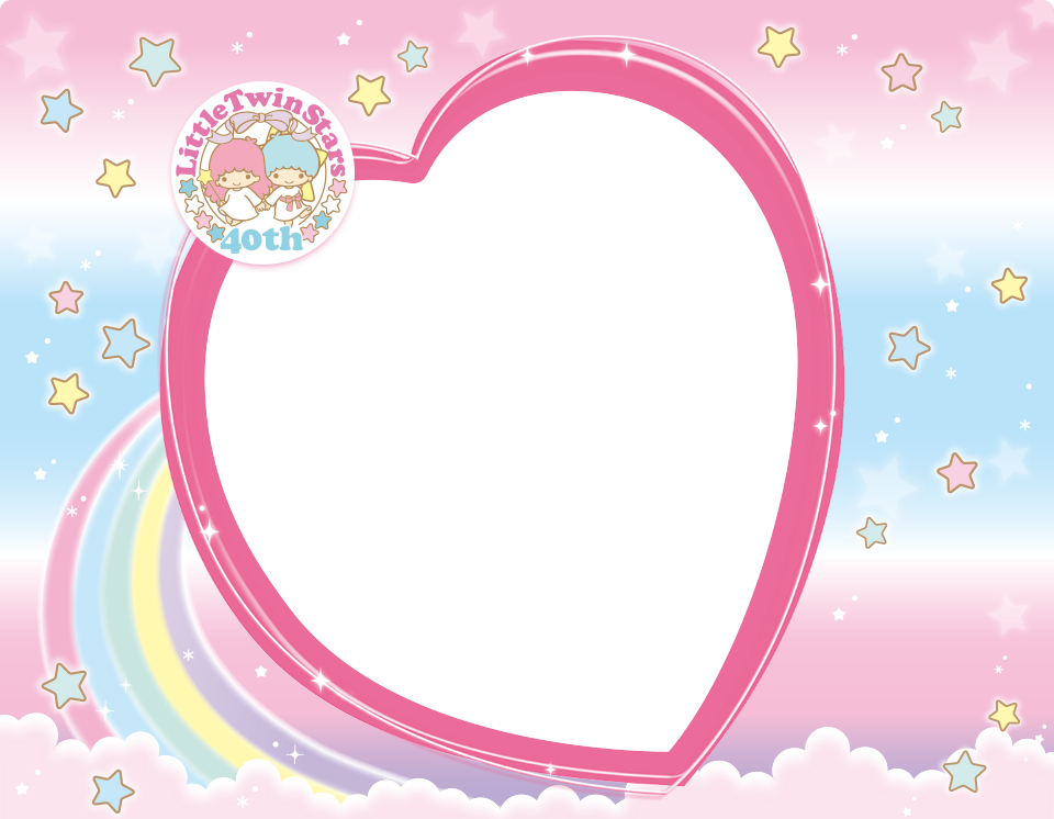 Download Little Twin Stars 40th - Circle - HD Transparent PNG - NicePNG.com