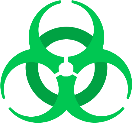 Download HD Biohazardous Infectious Material Symbol Transparent PNG ...
