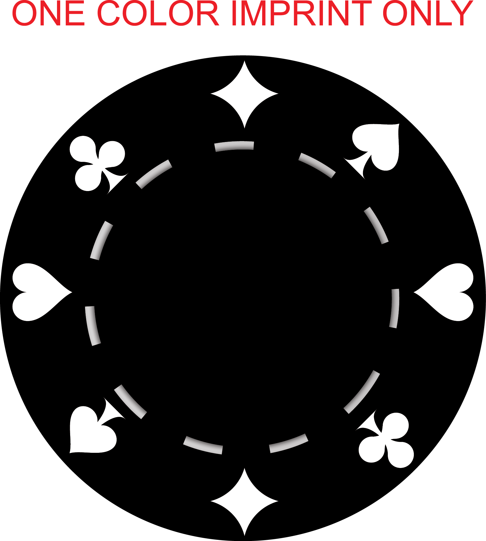 Download HD The Design Is Outside The Printing Area - Poker Chips Decal ...