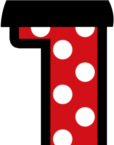 Download Numbers Clipart Mickey Mouse - Number 1 Mickey Png - HD ...