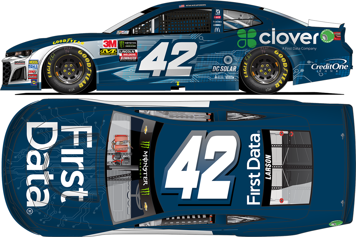 Kyle Larson 2018 Car PNG image free download - DWPNG.com