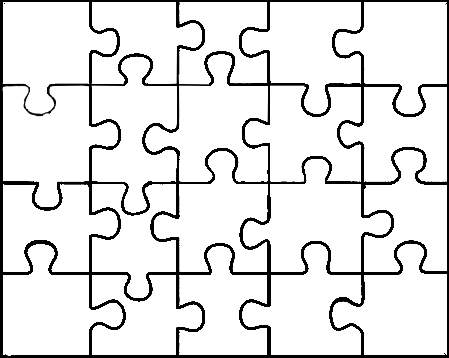 Download Puzzle Texture Png Banner Download - Puzzle Vector - HD ...