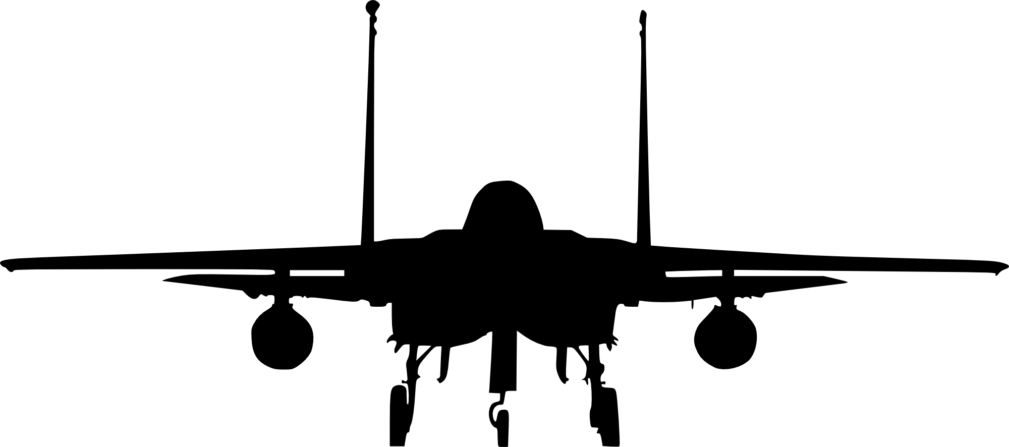 Download HD Free Download - Png Airplane Front View Transparent PNG ...