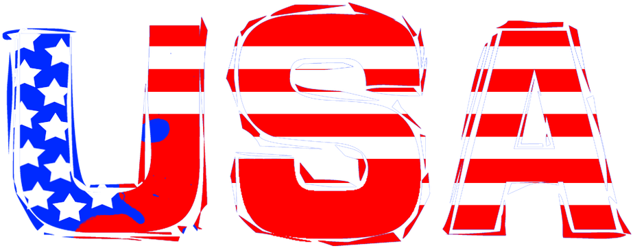 Download HD Usa Transparent Background - United States Of America Text ...