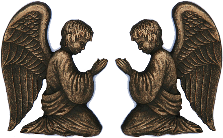 Download HD Praying Angel Png - Praying Angels Transparent PNG Image ...