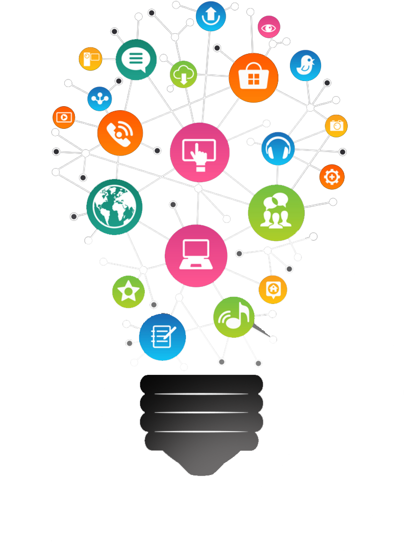 Download Graphic Design - Digital Marketing Bulb - HD Transparent PNG ...