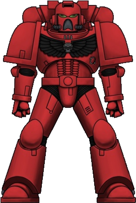 Download Colour Scheme Blood Angels - Silver And Red Space Marines - HD ...