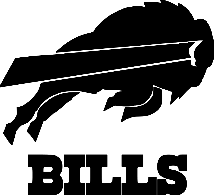 Download Buffalo Bills Logo Black And White - HD Transparent PNG ...